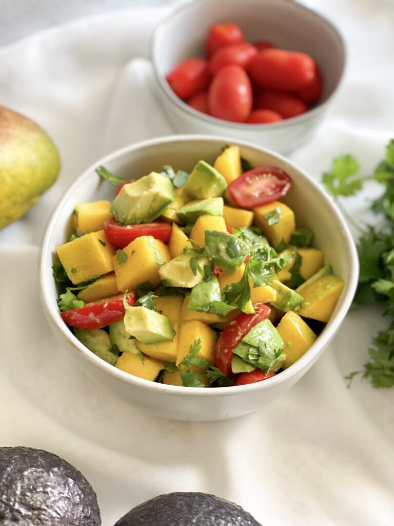 Mango Avocado Salad • Consciously Vegan
